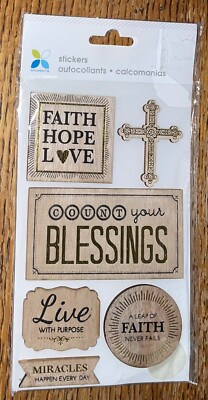 Momenta CHRISTIANITY Faith Hope Love Blessings Miracles Purpose Wooden ...