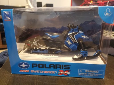 New Ray Polaris 800 Switchback Pro X Snowmobile 1:16 Scale Diecast ...