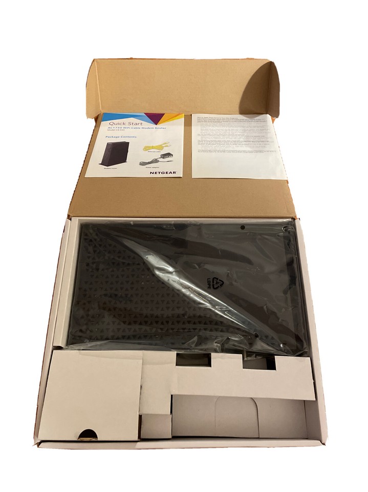 Netgear C6300 AC1750 WiFi XFINITY/COMCAST Dual Band Cable Modem Gigabit ...