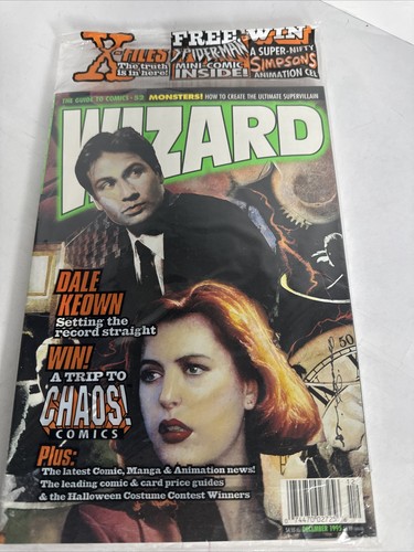 Wizard The Comics Magazine Issue #52, X files with sensational spiderman mini 3 | eBay