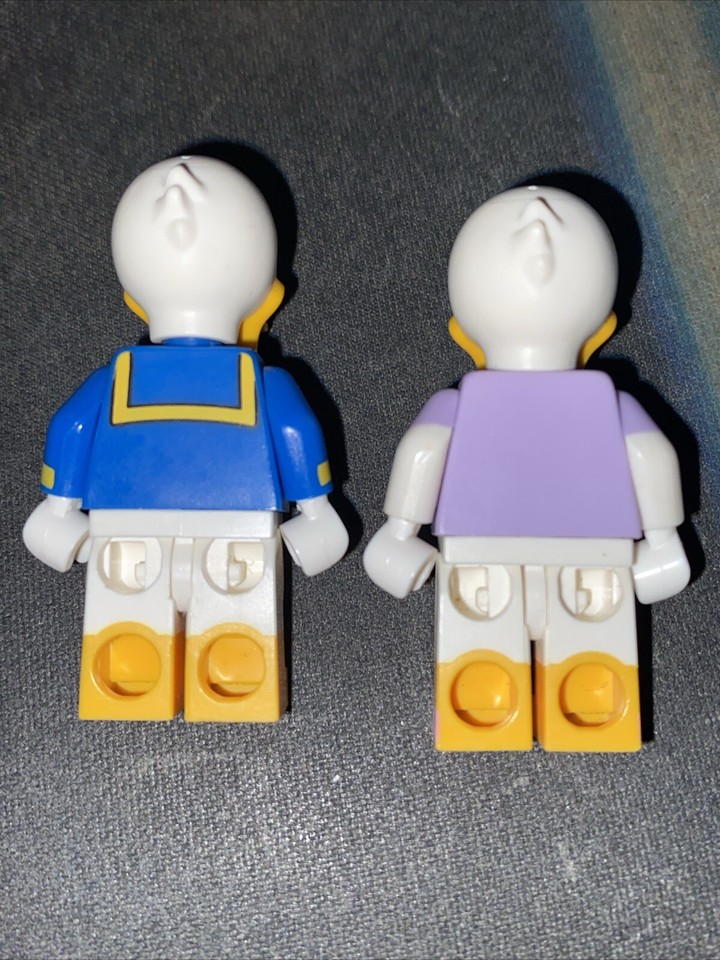 LEGO DONALD DAISY DUCK MINIFIGURE DISNEY SERIES COLLECTIBLE CMF LOT no ...