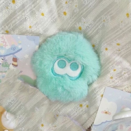 Cartoon Splatoon Squeak Plush Keychain Toy Anime Doll Bag Decoration ...