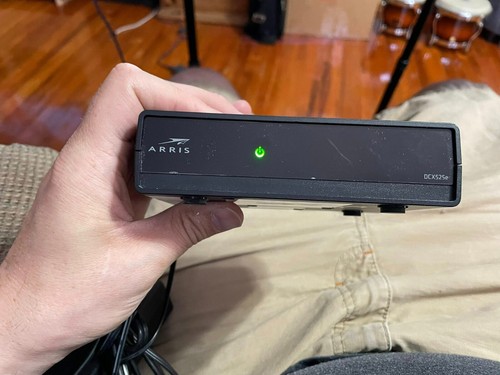 Arris DCX525e HDMI Cable Set Top Box With Power Chord no remote Powers ...