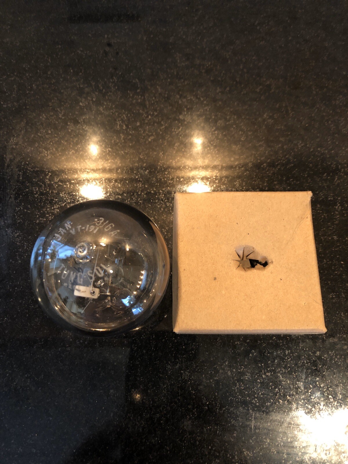 NOS Boxed U.S. Army U.S. Navy Tube VT-191 Tung Sol 316A "UFO" Vacuum ...