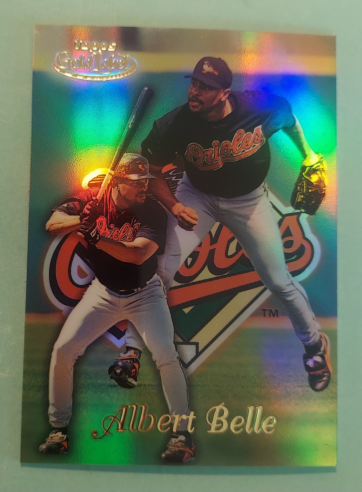 1999 Topps Gold Label ALBERT BELLE #17 Class 1 Baltimore Orioles | eBay