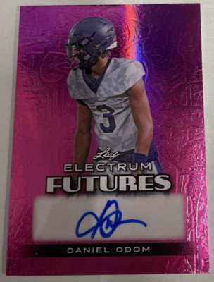 2024 Leaf Electrum Daniel Odom Futures Auto 1/4 FA-DO1 | eBay
