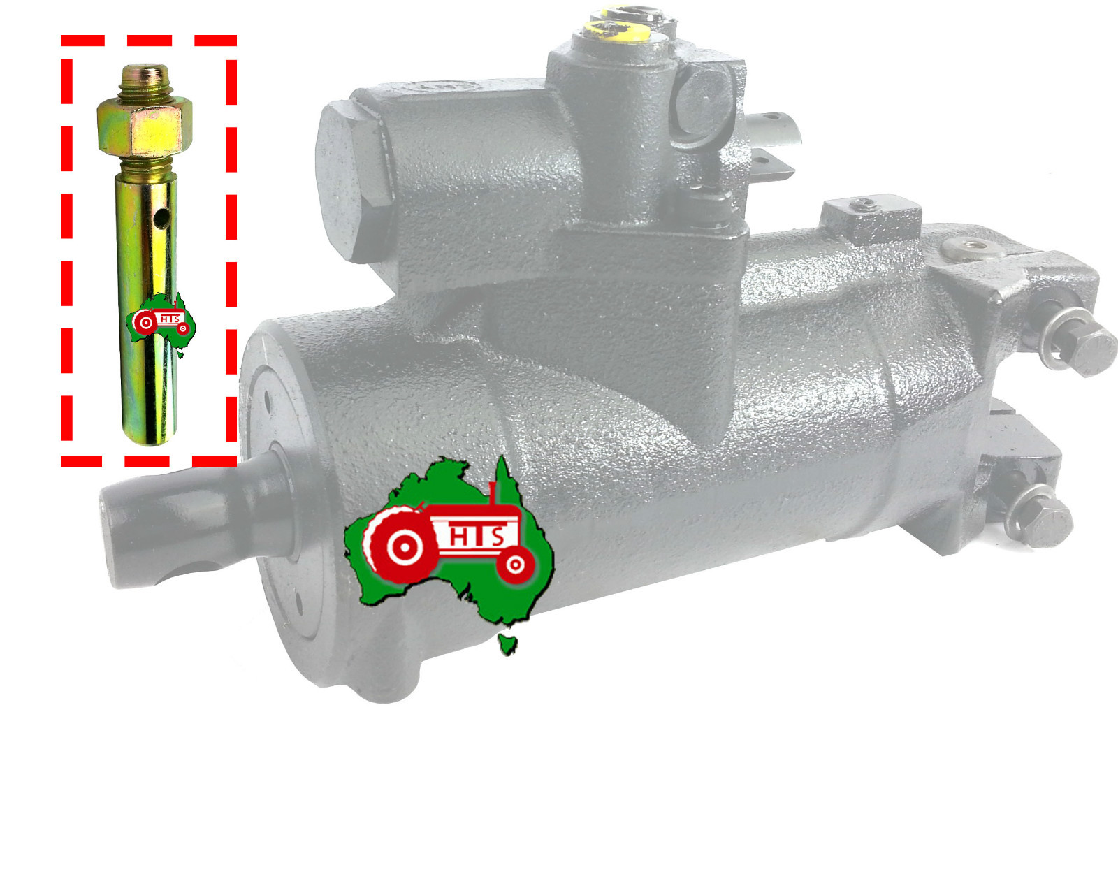 Steering Ram Cylinder Pivot Pin Fits for Massey Ferguson 265 275 285 ...