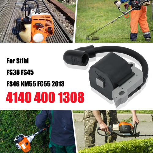 4140 400 1308 Ignition Module Coil For Stihl FS38 FS45 FS46 KM55 FC55 ...