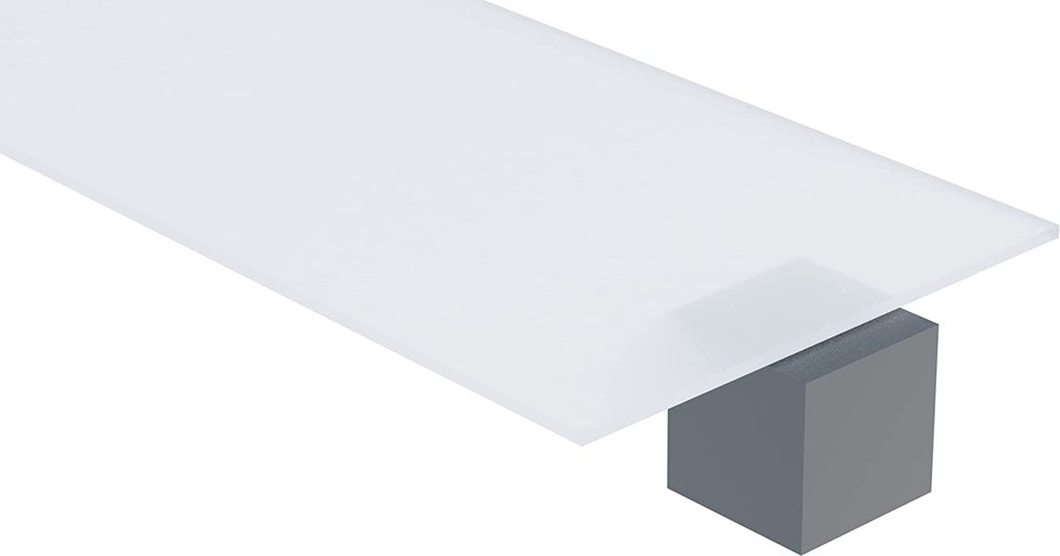 1/8" Opaque Transclucent Acrylic Plexiglass Plastic Sheet, Choose Size ...