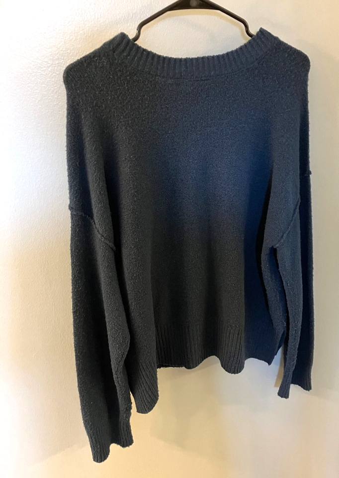 Womens ANA Teal Pullover Sweater - Size L | eBay