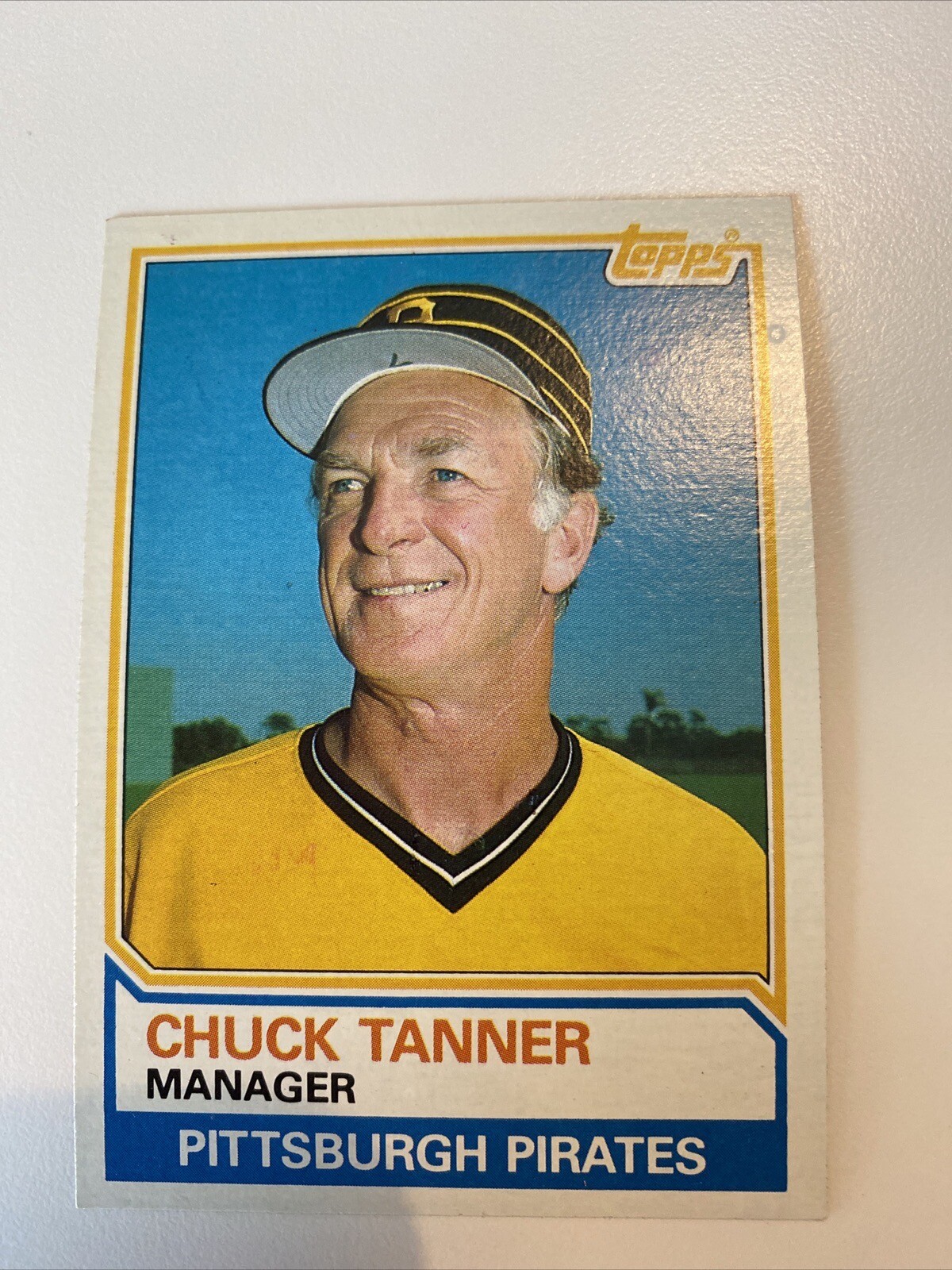1983 Topps - #696 Chuck Tanner for sale online | eBay