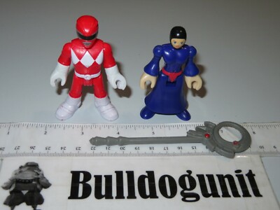Imaginext Mighty Morphin Power Rangers Red Ranger Rita Figure Only ...