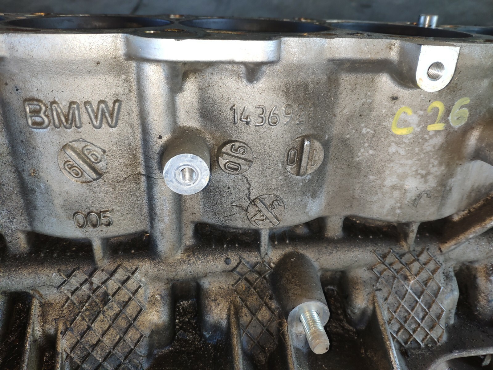 BMW M52 Engine Block Motor 1436921 for sale online | eBay