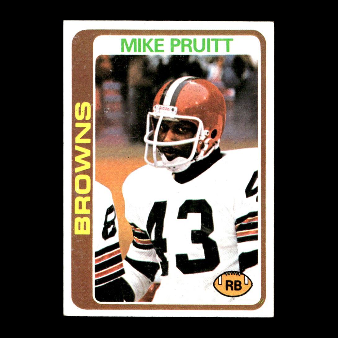 Mike Pruitt 1978 Topps Cleveland Browns #93 R308D 1 | eBay