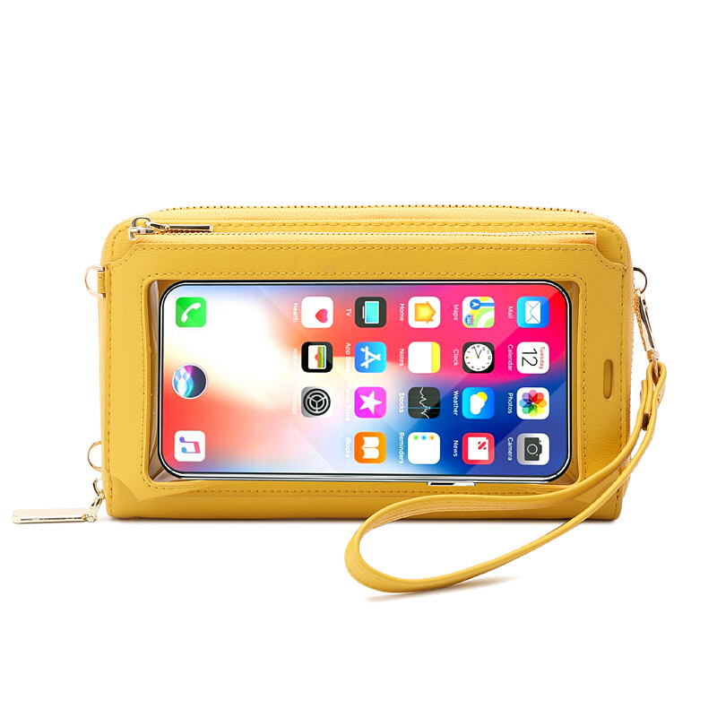 Crossbody Cellphone Purse Women Touch Screen Bag RFID Blocking Wallet ...