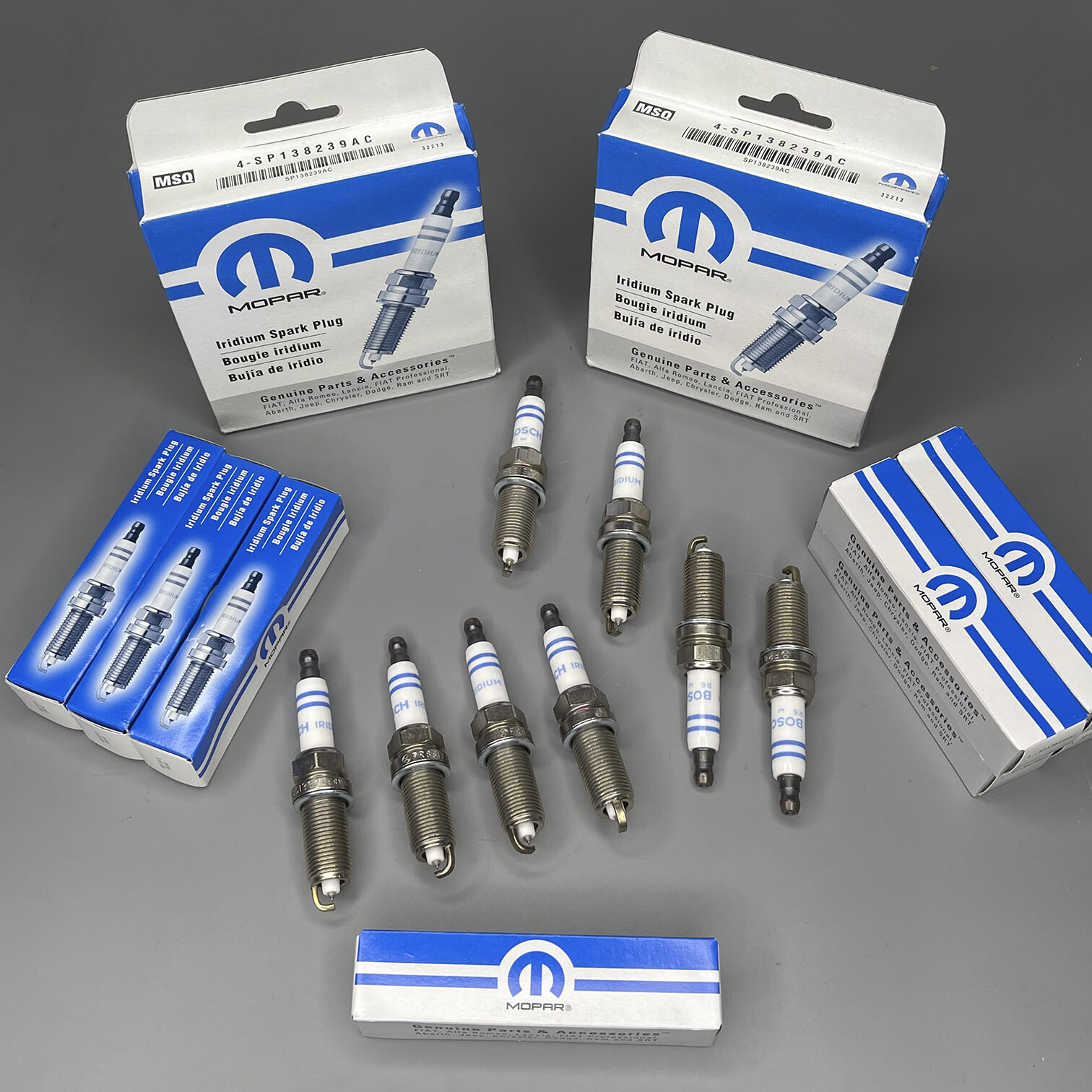 For Ram 2500 3500 4500/5500 6.4L 14-21 MOPAR Iridium Spark Plugs 8PCS ...