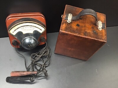Early 1900’s Antique Vintage Thomson Voltmeter General Electric Co Type ...