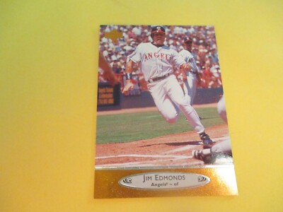 Jim Edmonds Anaheim Angels 1996 Upper Deck #30 | eBay