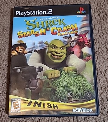 Shrek: Smash n' Crash Racing (PS2, 2006) Includes Booklet Activision ...
