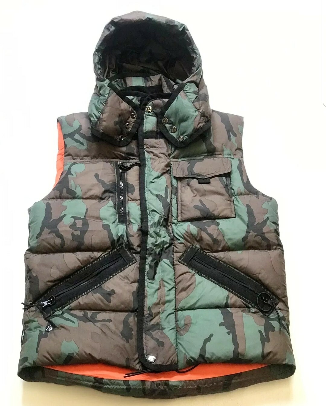 Dnine Reserve Quality Products Camouflage Large Mens Vest Sleeveless ...