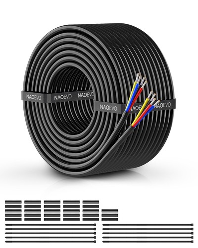 16 Gauge Wire 4 Conductor Electrical Wire, 16 AWG Wire Stranded PVC ...