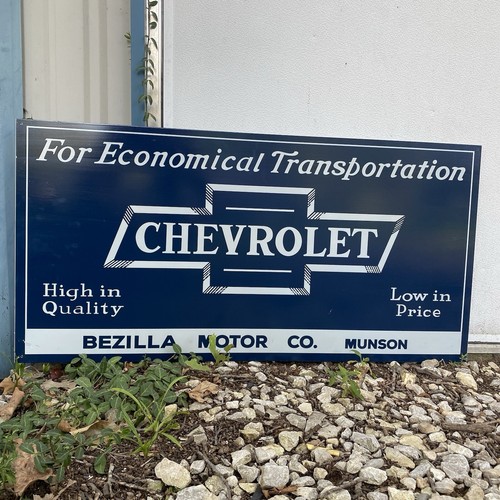 4ft Chevrolet Dealership Vintage Style Repop Sign | eBay