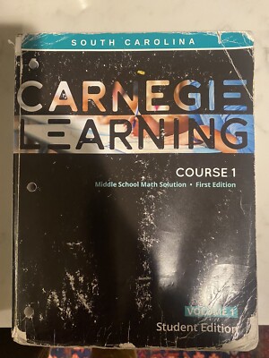 CARNEGIE LEARNING Student Edition Course 2 Middle School Math Solution ...
