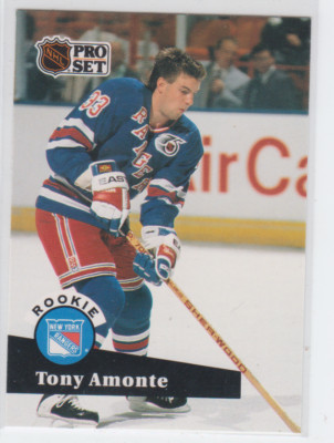 1991-92 Pro Set #550: Tony Amonte(RC) | eBay