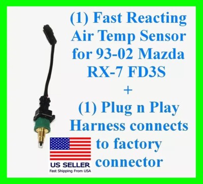 fits RX-7 93-02 Fast Reacting Intake Air Temp Temperature Sensor ...