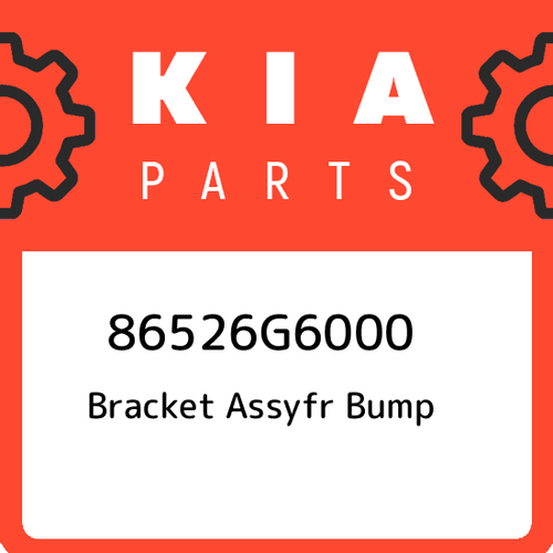 86526G6000 Kia Bracket assyfr bump 86526G6000, New Genuine OEM Part | eBay