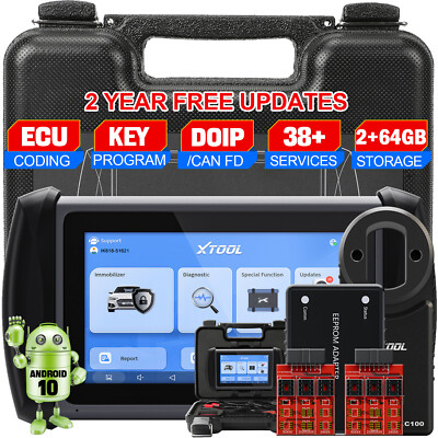 2025 XTOOL IK618 Car K*y Programmer ECU Coding Scanner Full ...