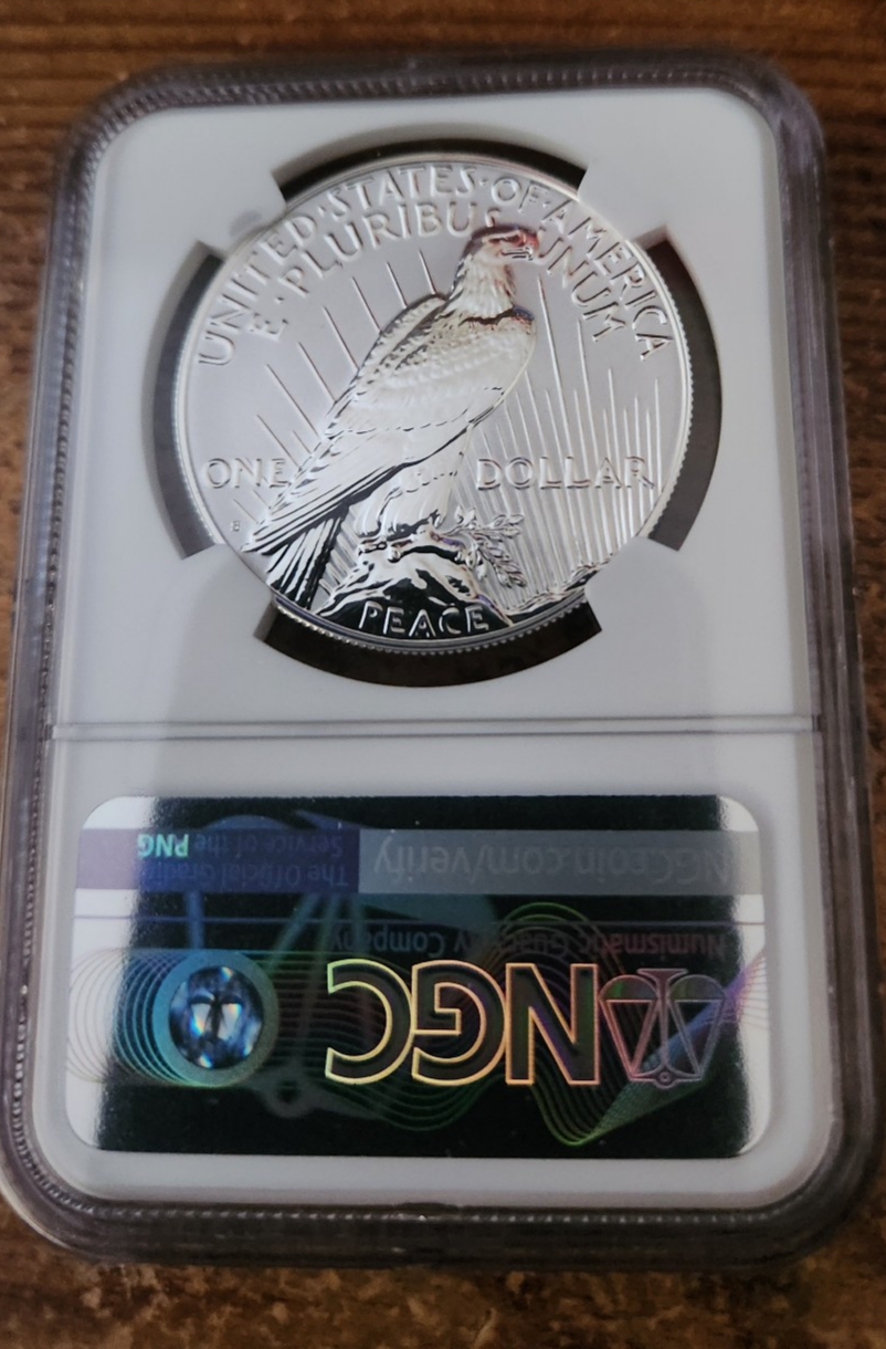 2025 s silver reverse proof Peace Dollar NGC PF 69 Early Releases | eBay