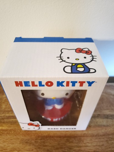 Hello Kitty Car Dash Dancer Ceramic Bobble Head Figure Figurine Sanrio ...