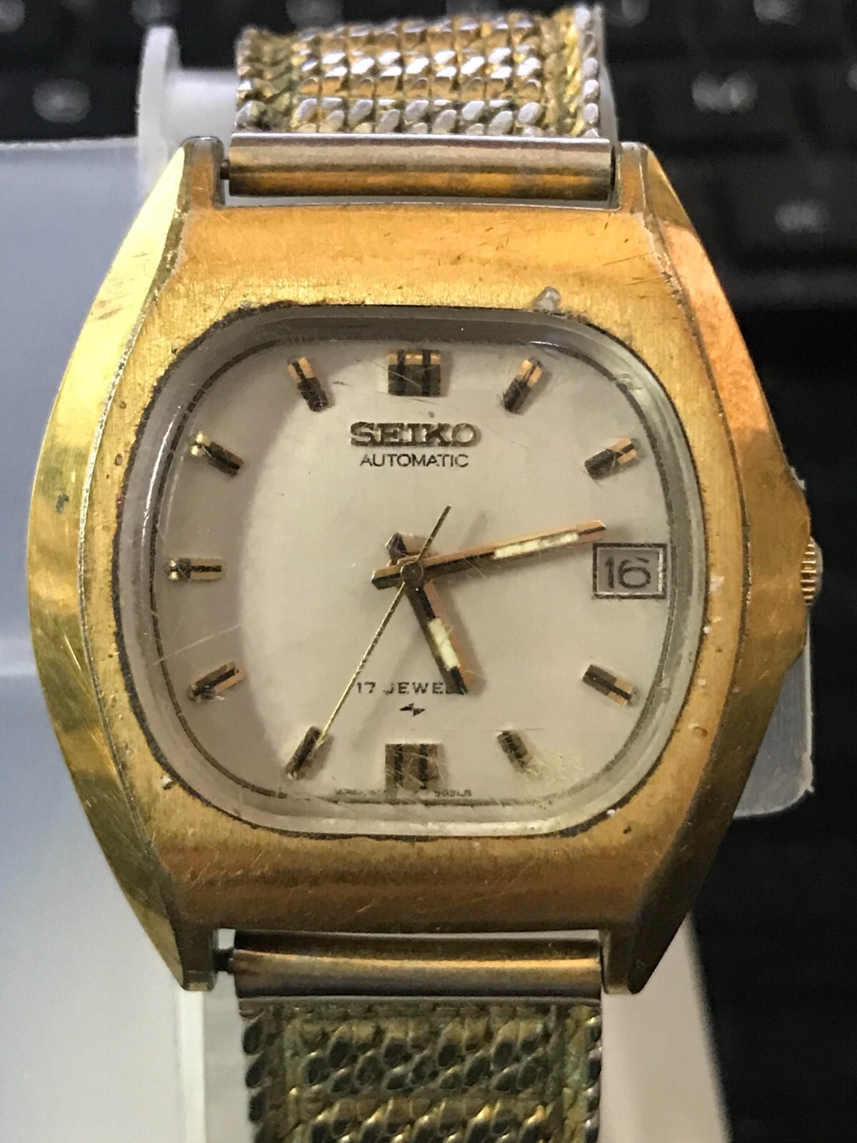1970's Seiko 7025-5010 Automatic 38mm Day/Date Japan … - Gem