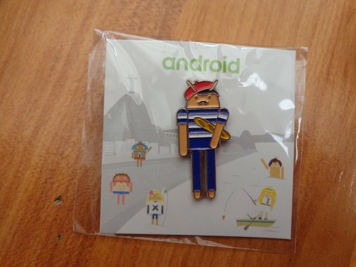 Classique Android Mobile Mwc 2017 Marin Broche Badge #3 | eBay
