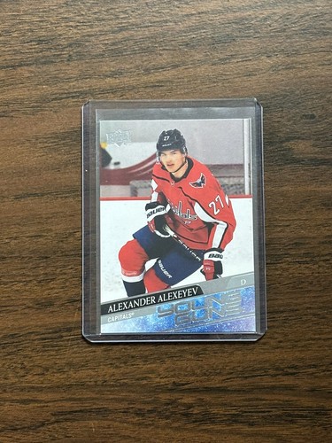 2020-21 Upper Deck Young Guns Alexander Alexeyev #203 Rookie | eBay