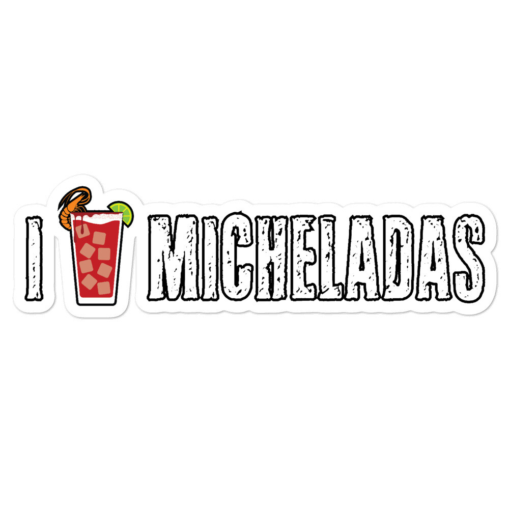 Michelada Cup Sticker 6" Mexican Mix Beer Cerveza Mexico Drinking Miche ...