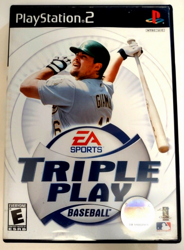 PlayStation 2 Triple Play Baseball Video Game Hit Pitch Home Run Play ...