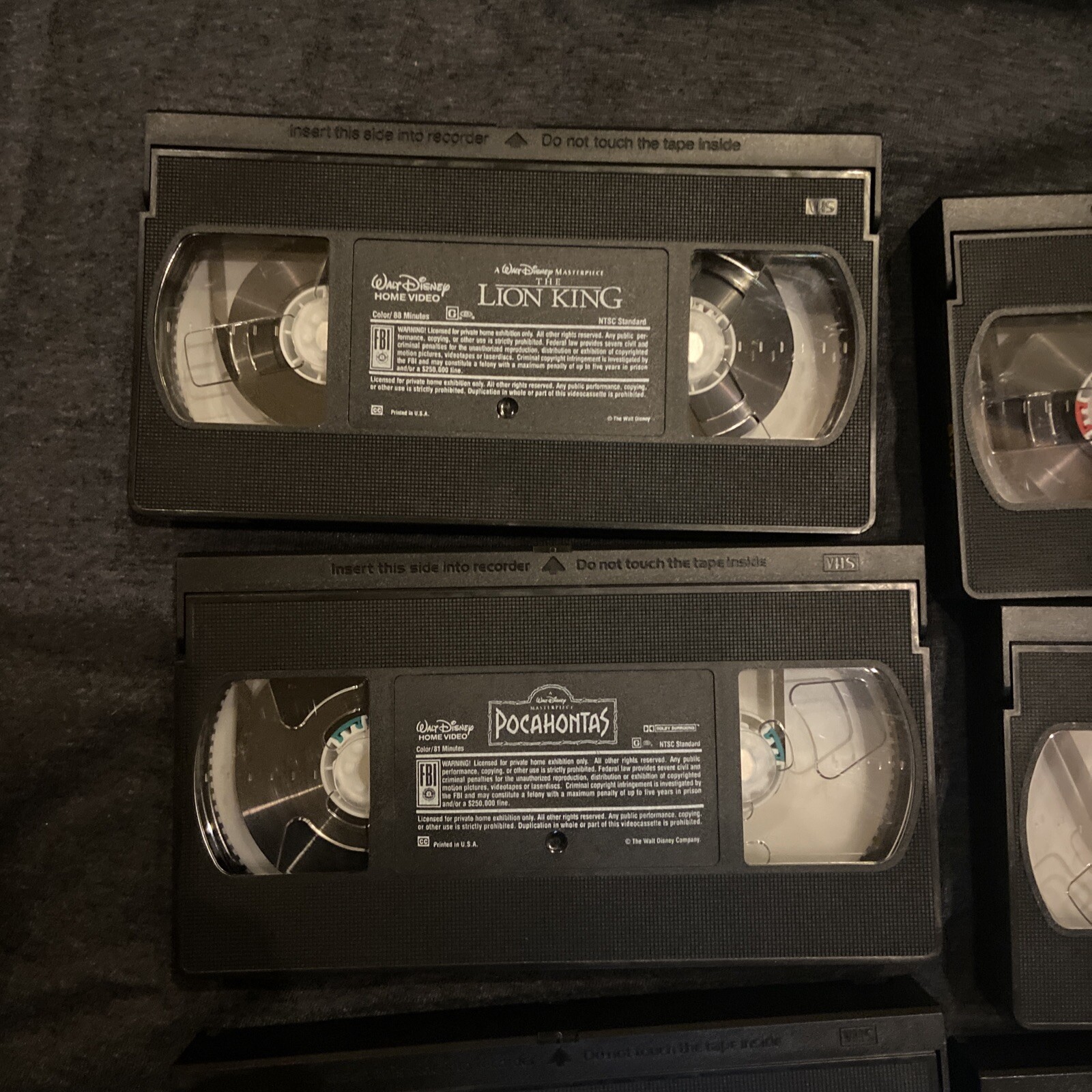 Vintage Disney VHS tapes LOT Of 11/ | Grelly USA