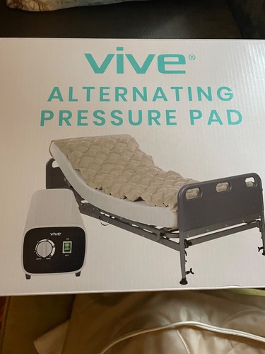 Vive Alternating Pressure Pad Mattress Pad and Electric Pump System-New ...