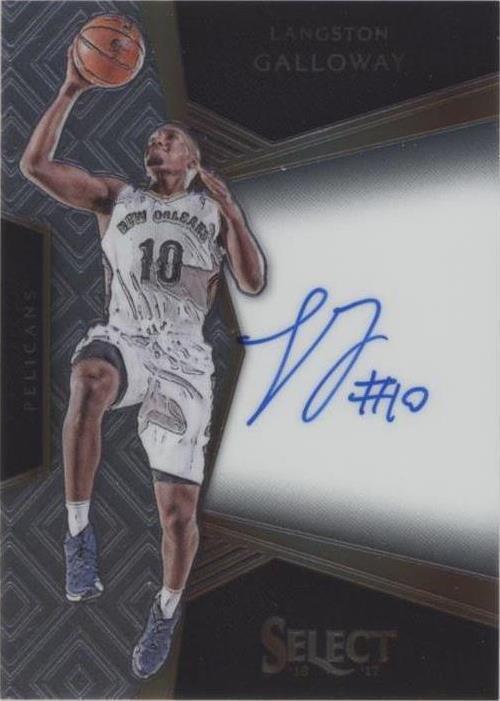 2016-17 Panini Select - Signatures Langston Galloway #27 /149 (AU) for ...
