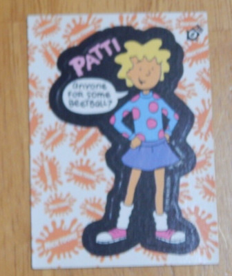 1993 Nickelodeon Nicktoons TOPPS Trading Card Sticker #6 PATTI | eBay