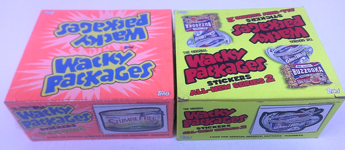 2005-2006 TOPPS WACKY PACKAGES SERIES 2 & 3 Boxes w/36 Packs Each BRAND ...
