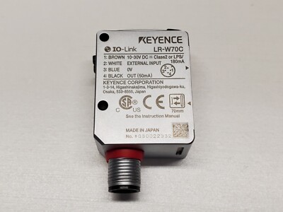 Keyence LR-W70C Self-Contained Full-Spectrum Sensor with Cable | eBay