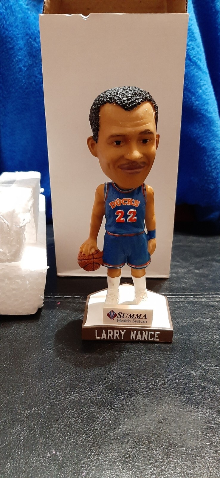🔥 Larry Nance Sr. Akron RubberDucks Cleveland Cavaliers Bobblehead 2015 ...