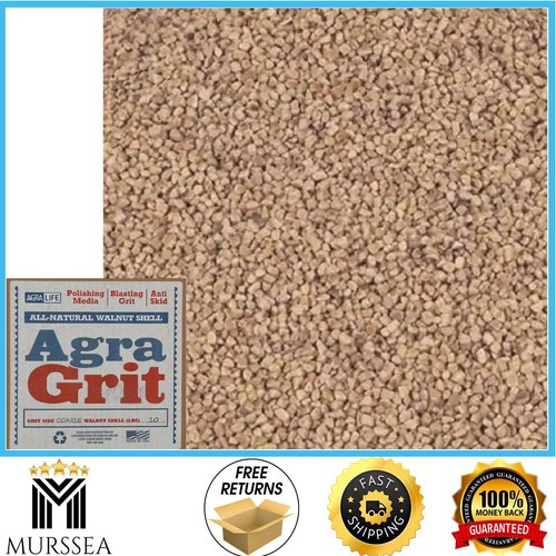 Walnut Shell Sand Blasting Media Biodegradable Non-Toxic Reusable 10 lb ...