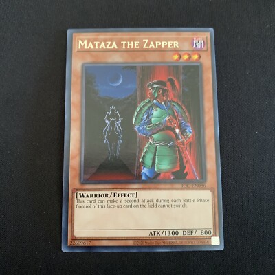 YuGiOh Mataza the Zapper IOC-EN086 Rare 25th Anniversary | eBay