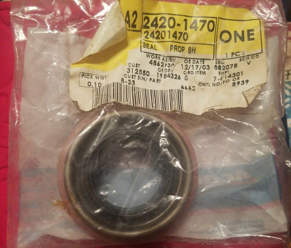 NEW ACDelco GM OEM Auto Trans Prop Shaft Oil Seal Blazer Silverado ...
