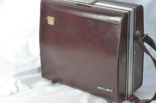 Bolex movie camera hard case red/brown *vintage 8mm, 16mm -other vgc | eBay