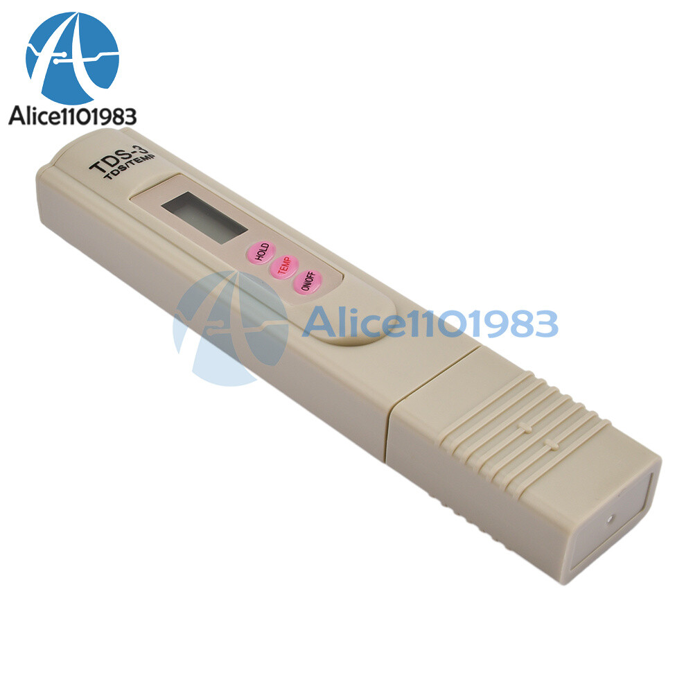 Digital LCD PH Meter TDS EC Water Purity PPM Filter Hydroponic Pool ...